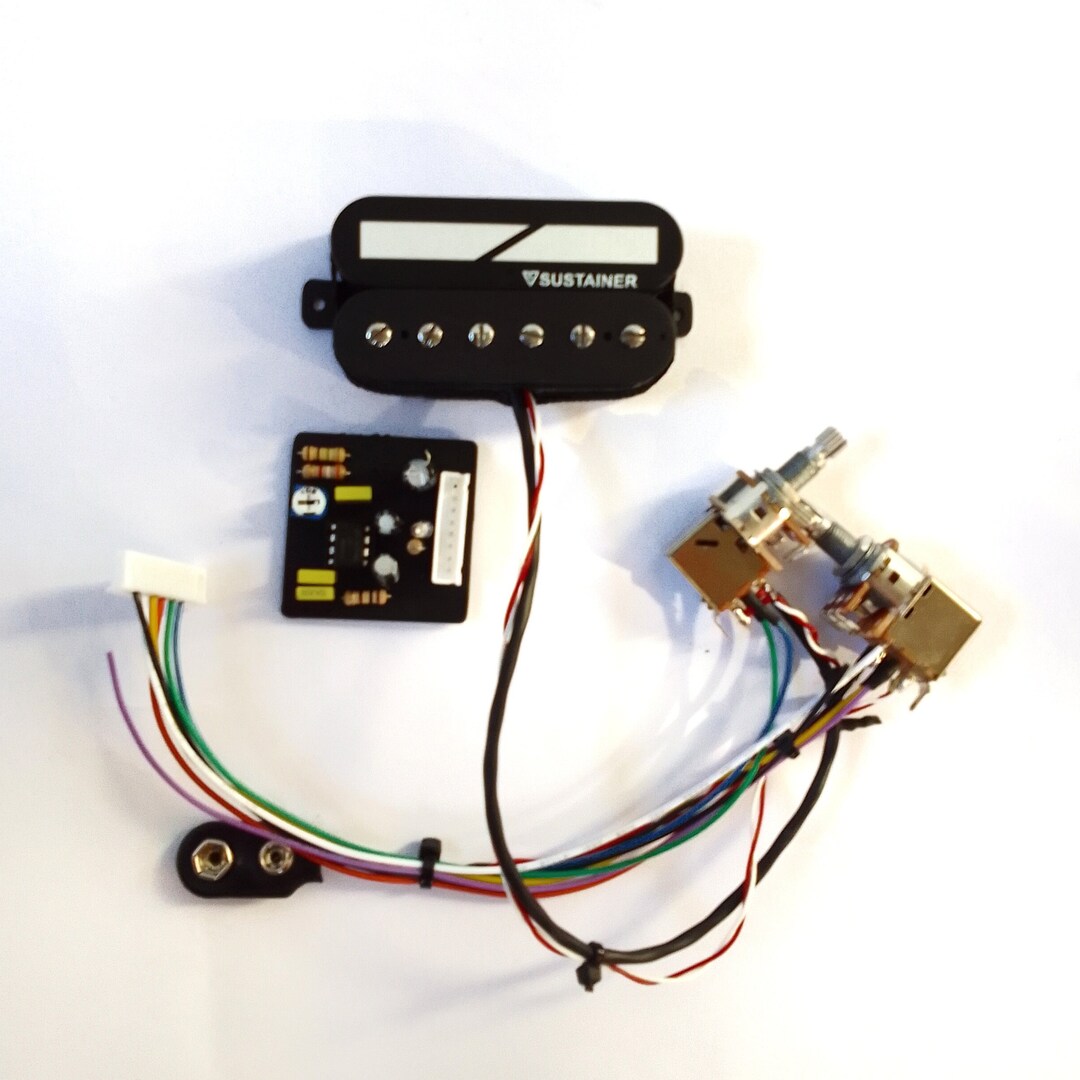 Pickup Sustainer Humbucker Split Single Coil Tone Natural Harmonic - Etsy
