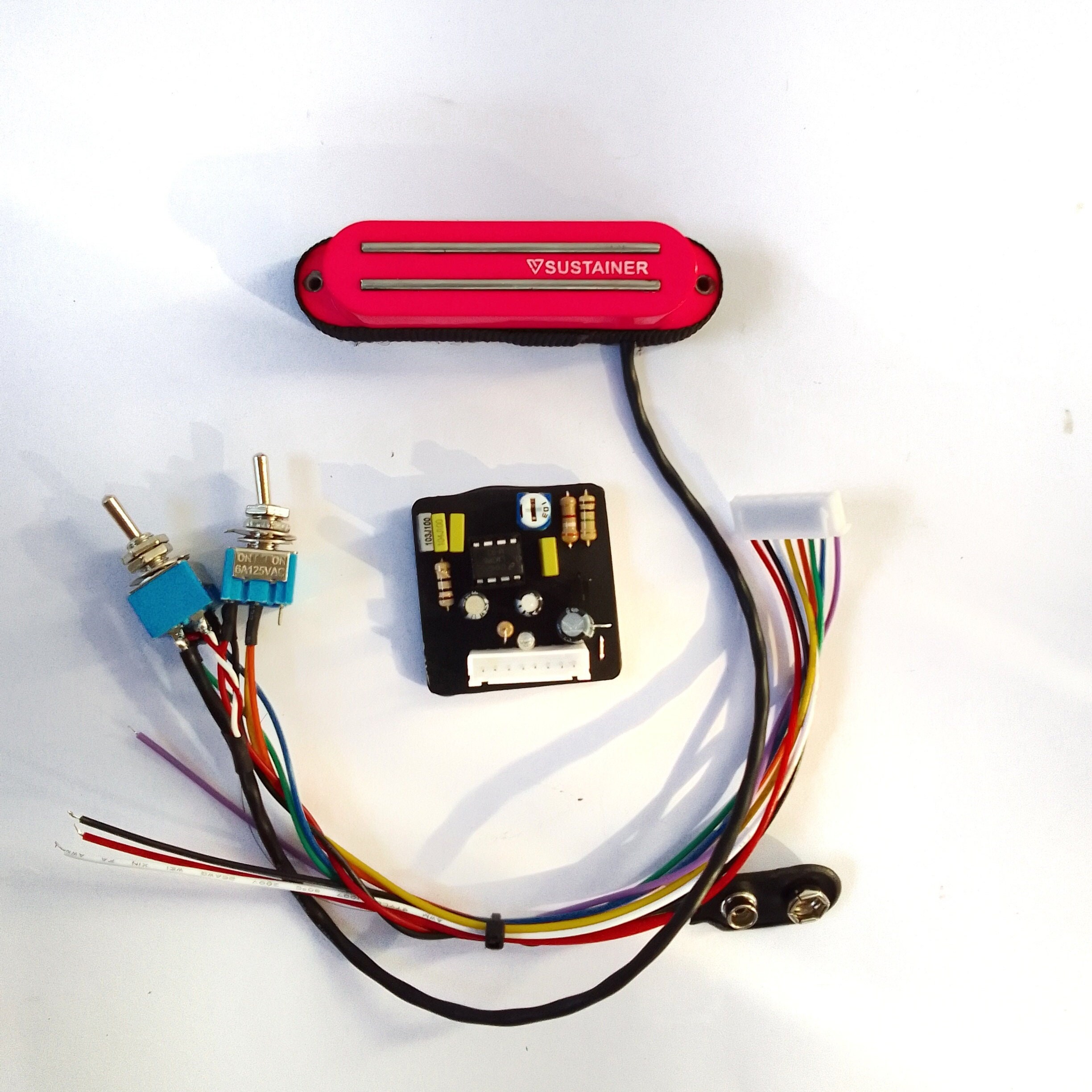 Pickup Sustainer Single Coil 3 Mode Full Color - Etsy