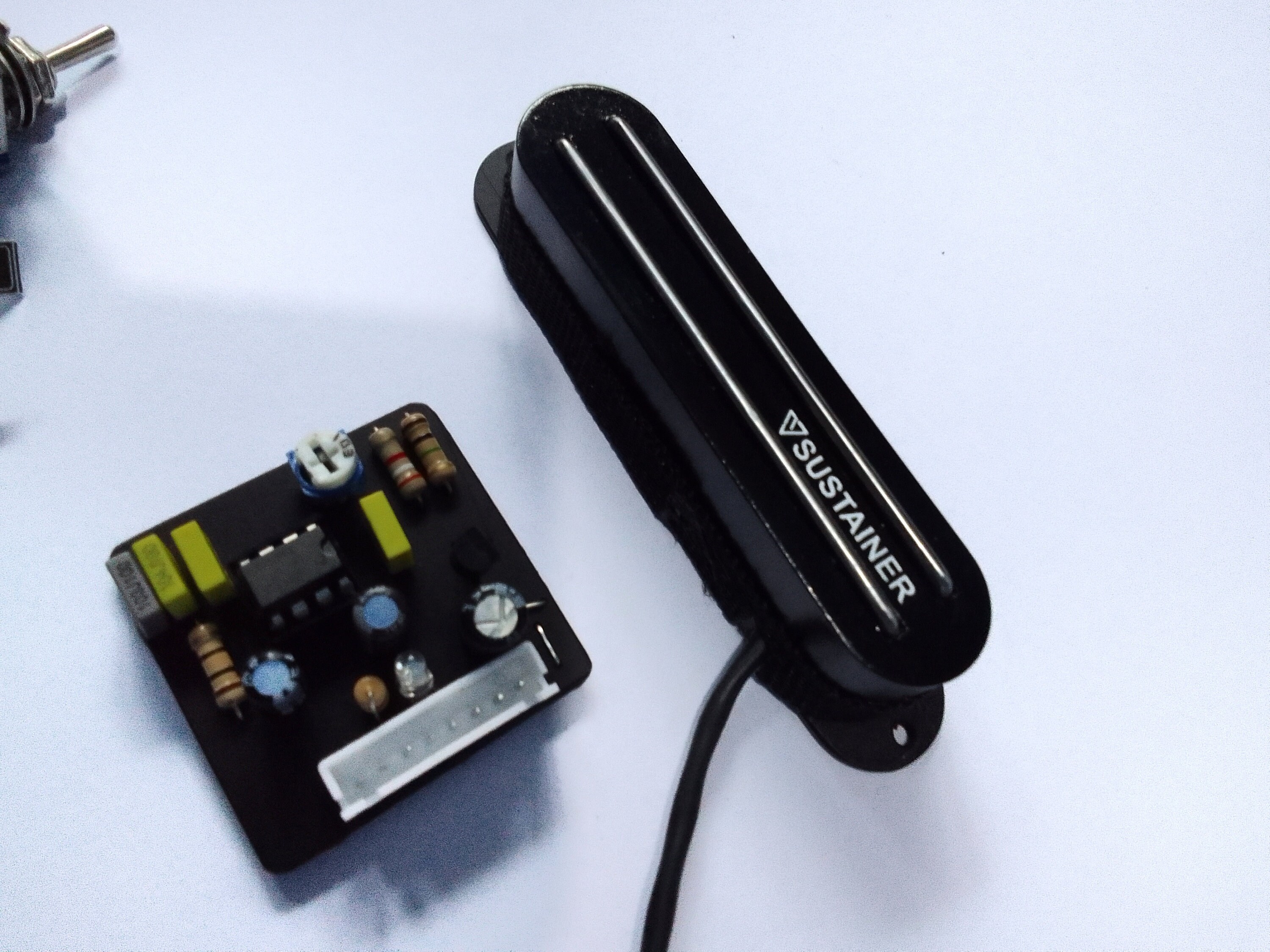 Pickup Sustainer HOTRAIL Single Coil Tone 3 Mode - Etsy