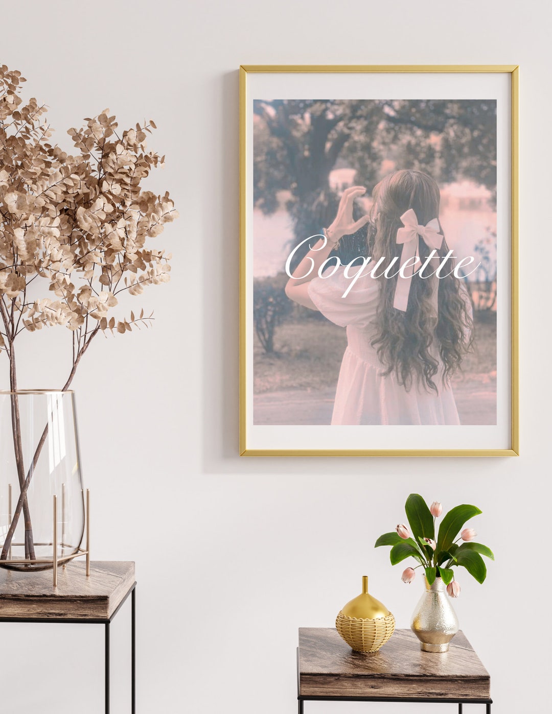 Pink Preppy Aesthetic, Coquette Room Decor, Printable Feminine Poster ...