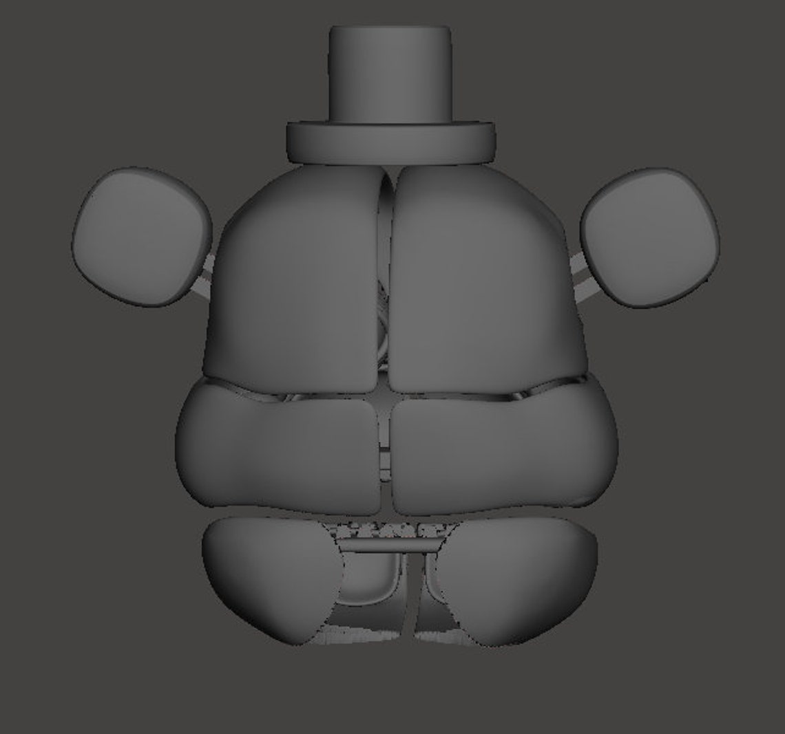 Funtime Freddy SL Furry Custom Full Mask Wearable Parts With Helmet 3D ...