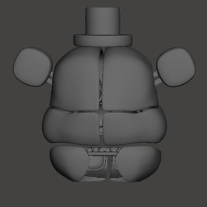 Funtime Freddy SL Furry Custom Full Mask Wearable Parts With Helmet 3D ...