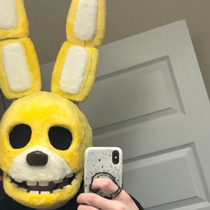 3D Model STL Spring Bonnie Furry Custom Full Mask Wearable Parts With ...