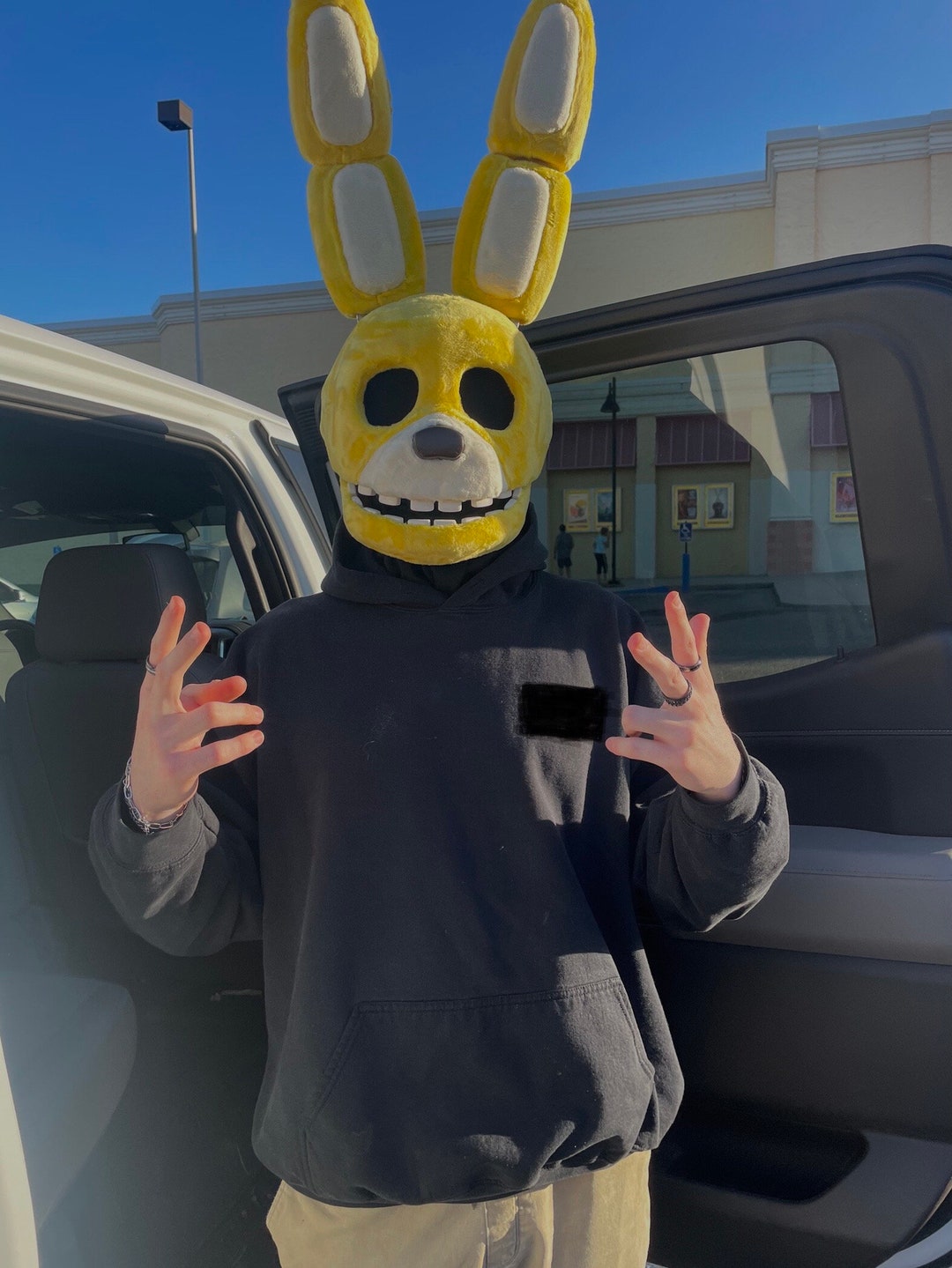 3D Model STL Spring Bonnie Furry Custom Full Mask Wearable Parts With ...