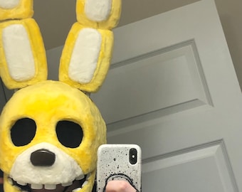 3D Model STL Spring Bonnie Furry Custom Full Mask Wearable Parts With ...