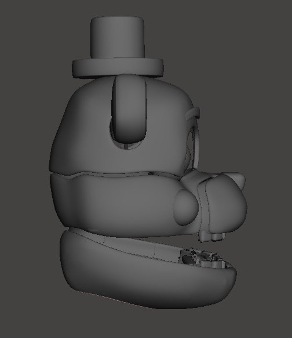 Funtime Freddy SL Furry Custom Full Mask Wearable Parts With Helmet 3D ...