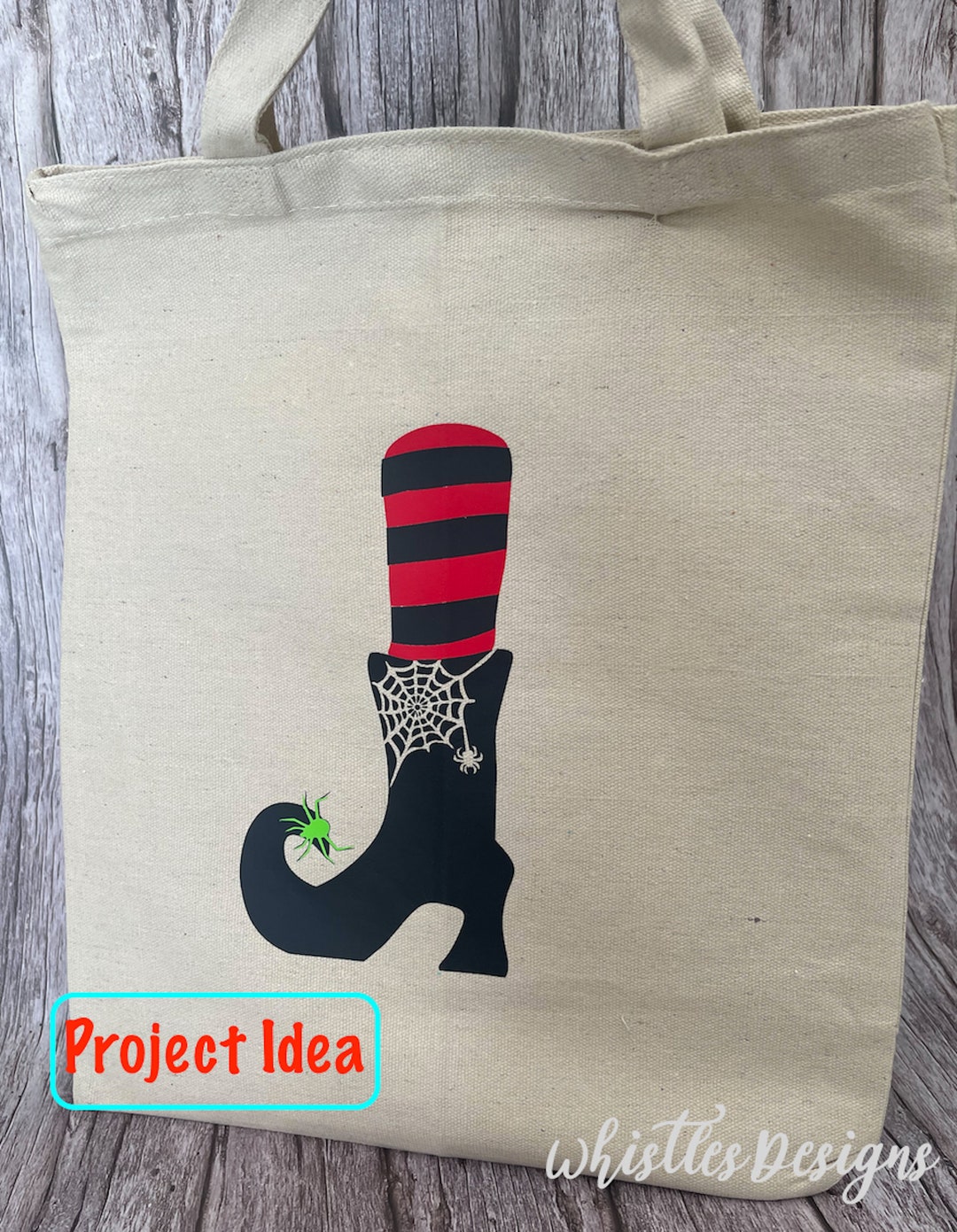 Spider Witch Boot SVG - Etsy