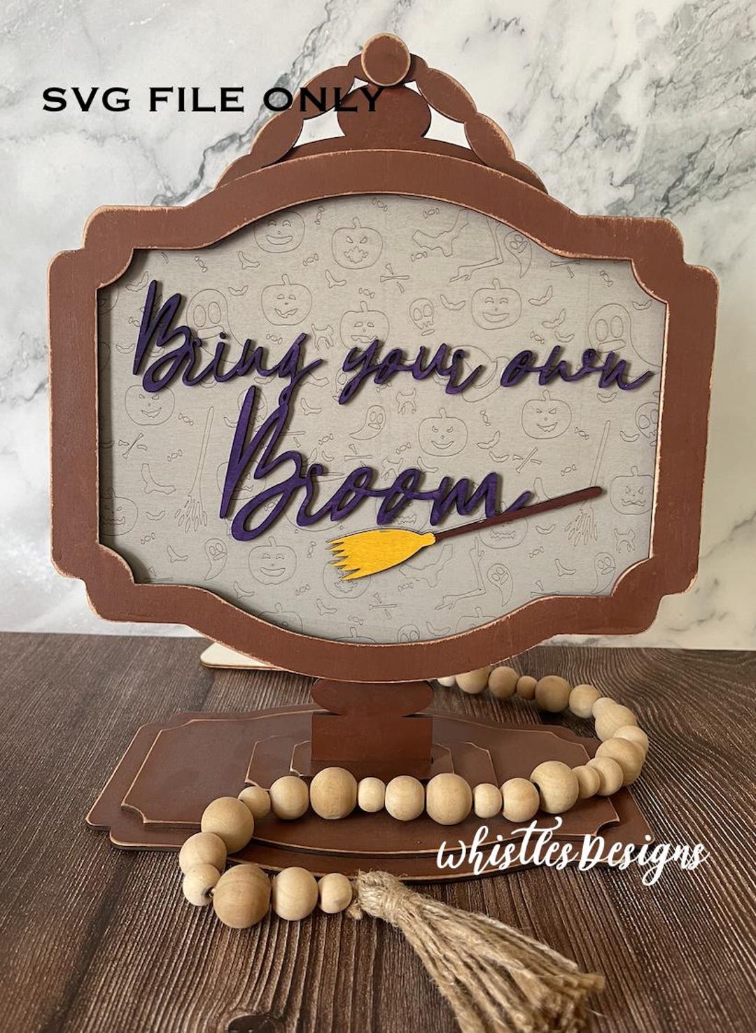 Bring Your Own Broom Insert for 10x12 Standing Frame - Interchangeable ...