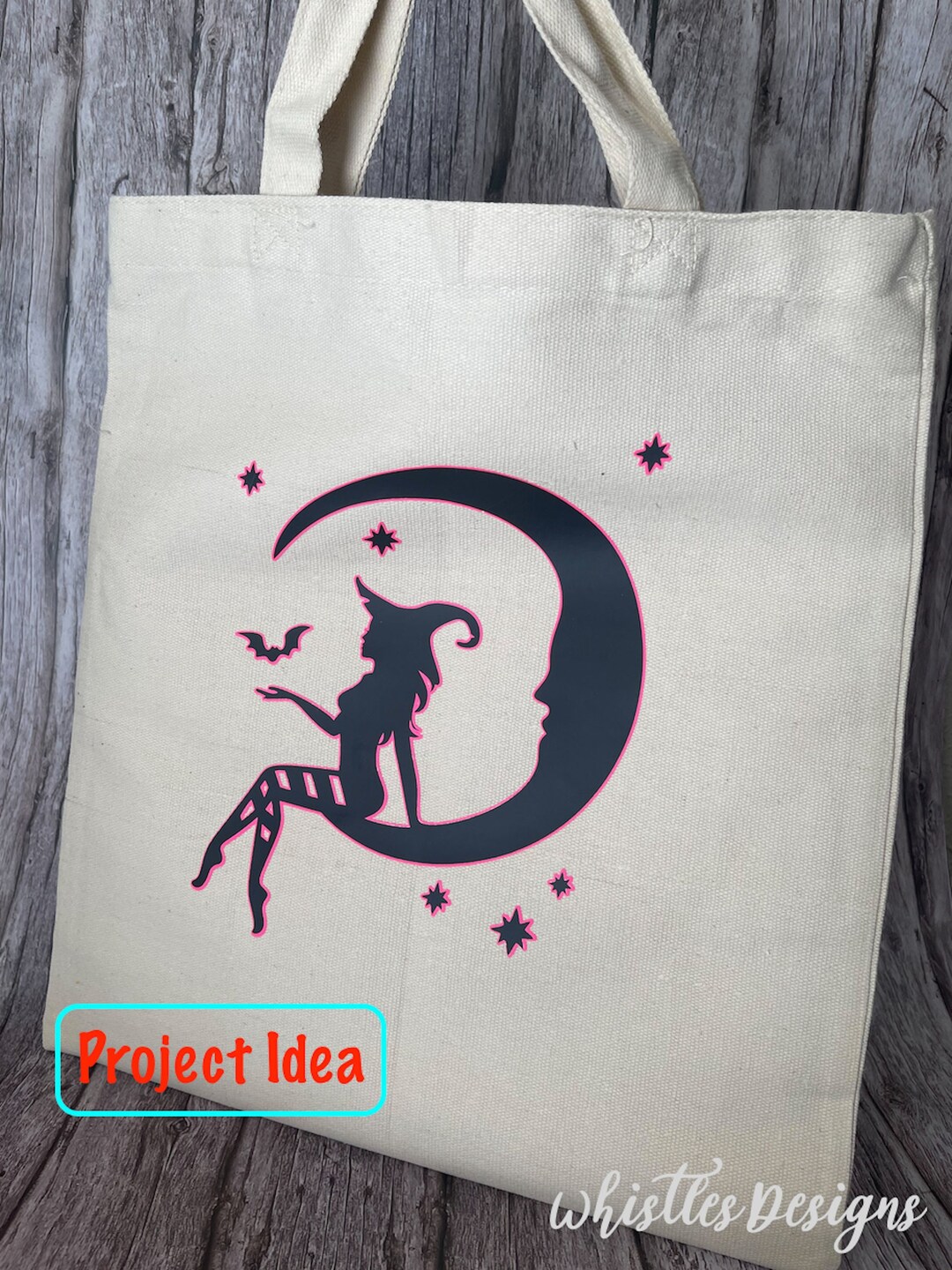 Moon Witch SVG - Etsy