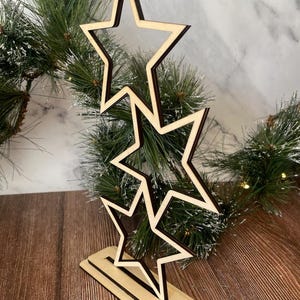 3 Standing Stars SVG - Etsy Canada