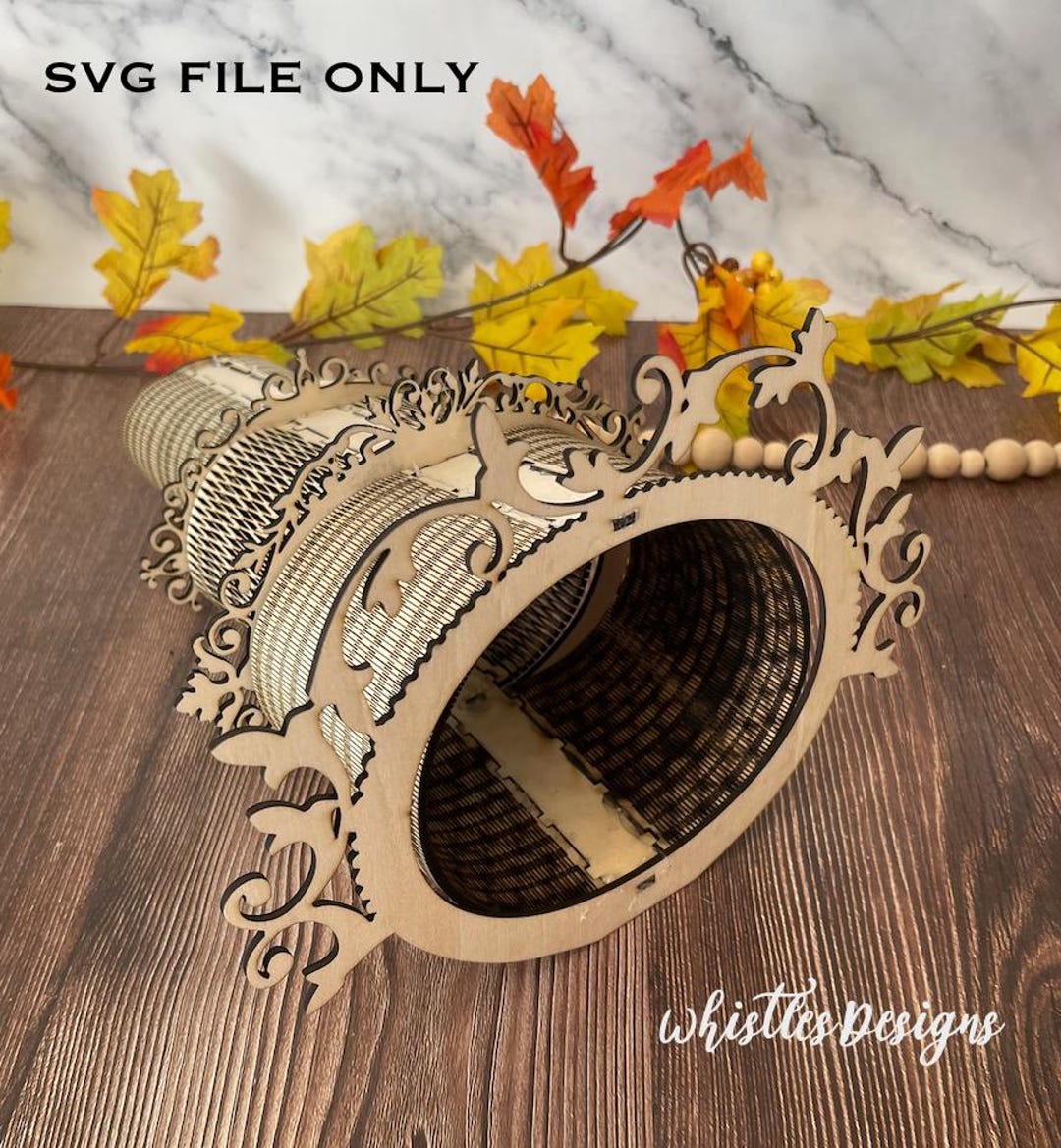 Living Hinge Cornucopia SVG - Etsy