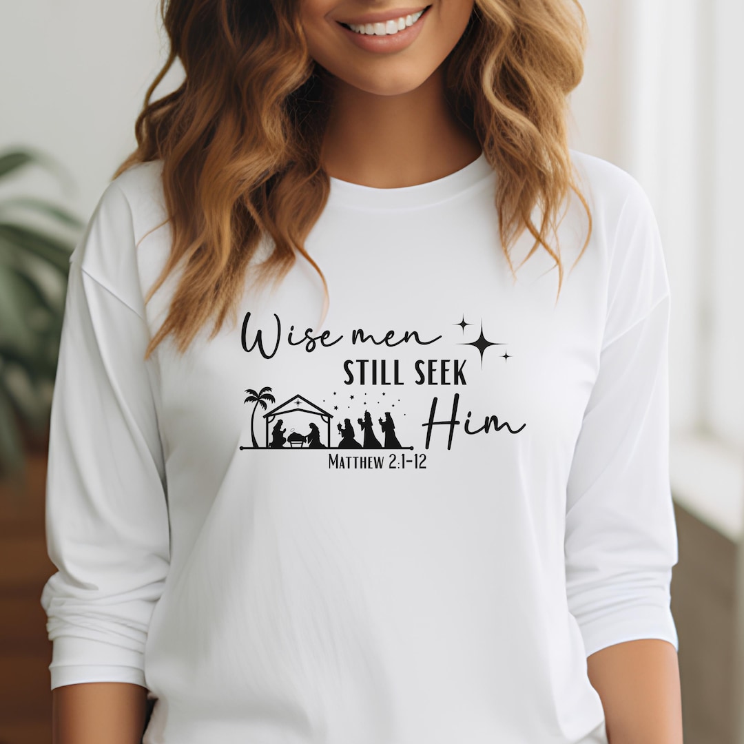 Christian Christmas Shirt, Bible Verse Shirt, Christian Gift, Christmas ...