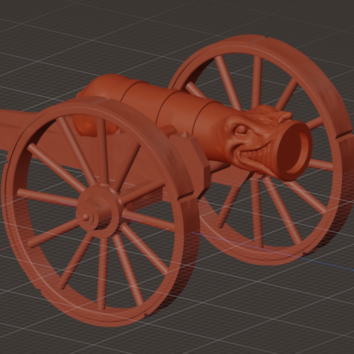Turnip28 Medieval Marginalia Cannon | 3D Printable Tabletop Gaming ...