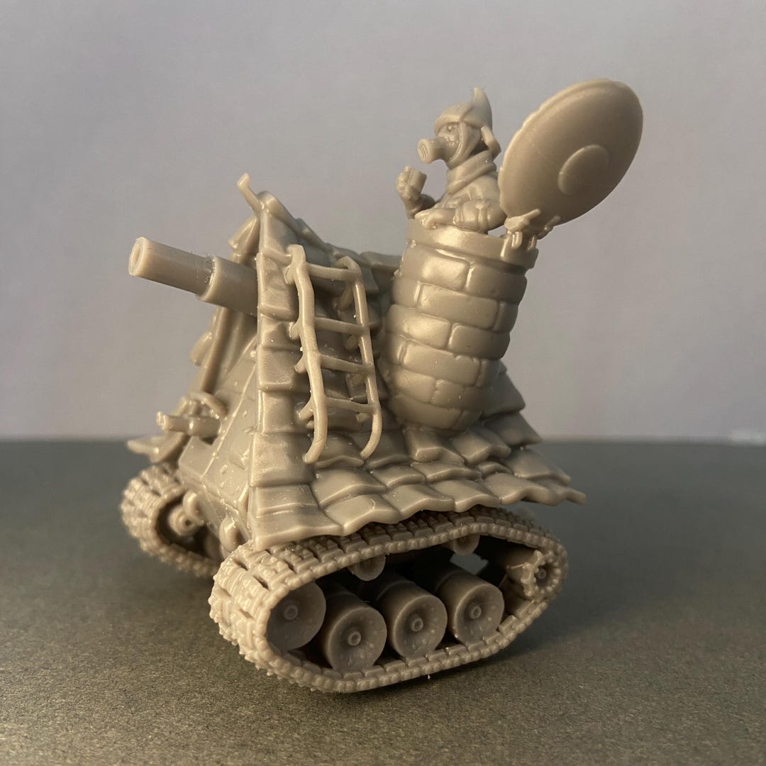 Respiria Hut Tank 3D Printed Post-apocalyptic Witch Coven Miniature for ...