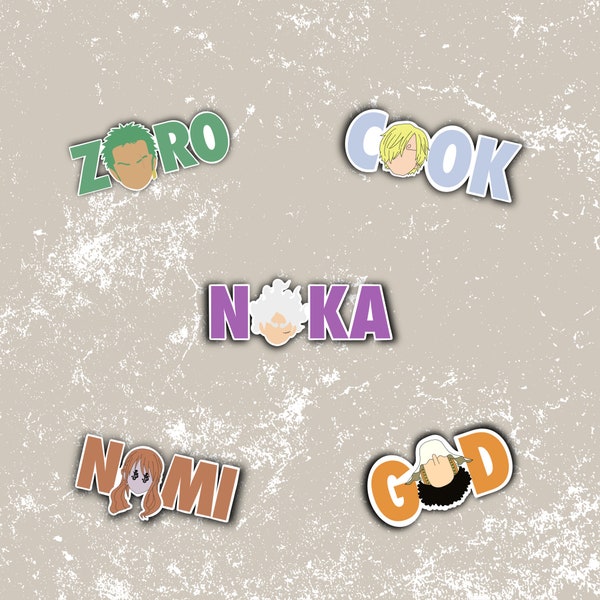 One Piece Name Tag - Etsy