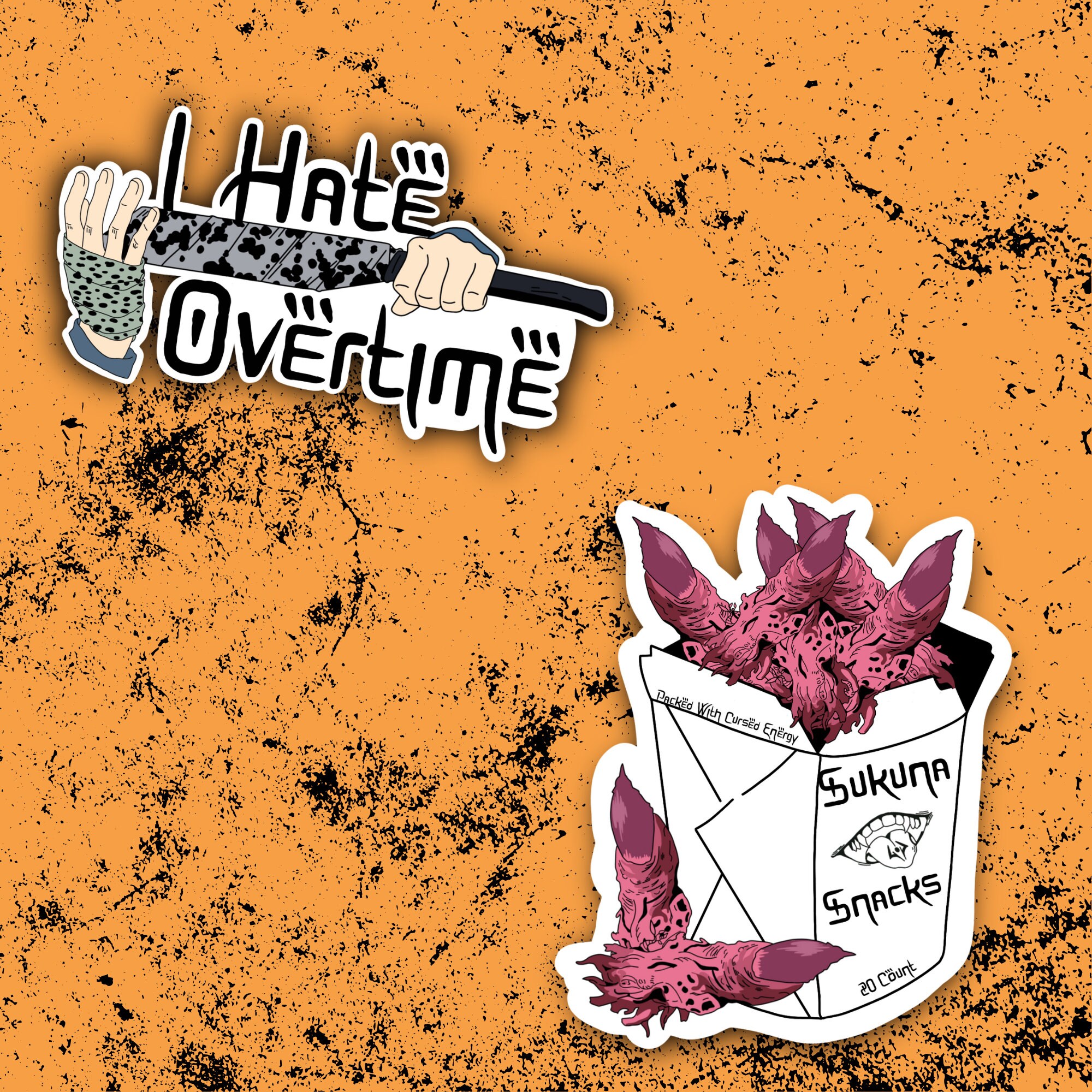 Jujutsu Kaisen Shibuya Sticker Pack - Etsy