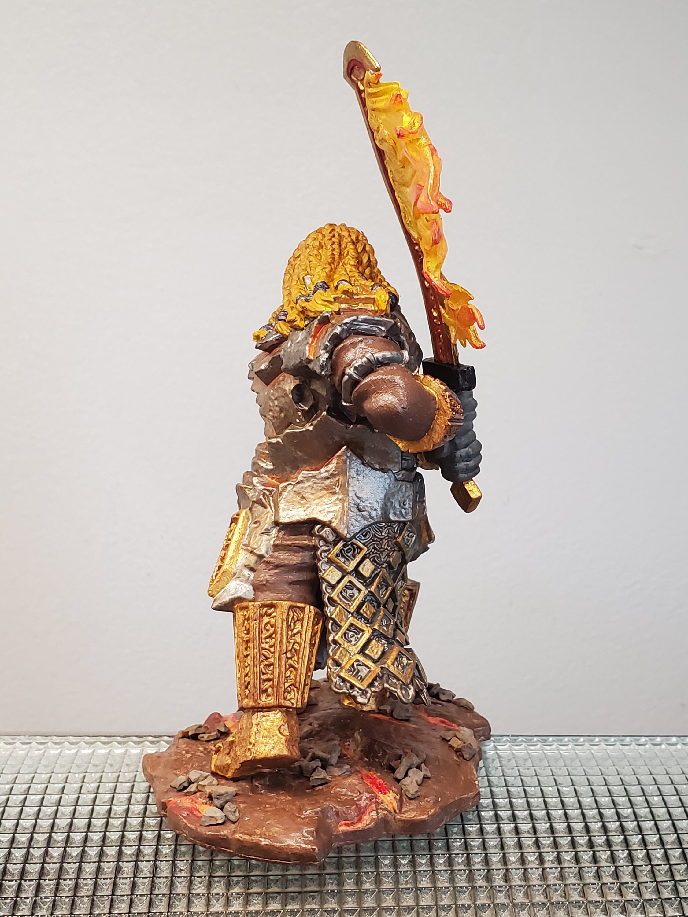 D&D Nolzur's Marvelous Miniatures: Hand Painted Fire Giant - Etsy