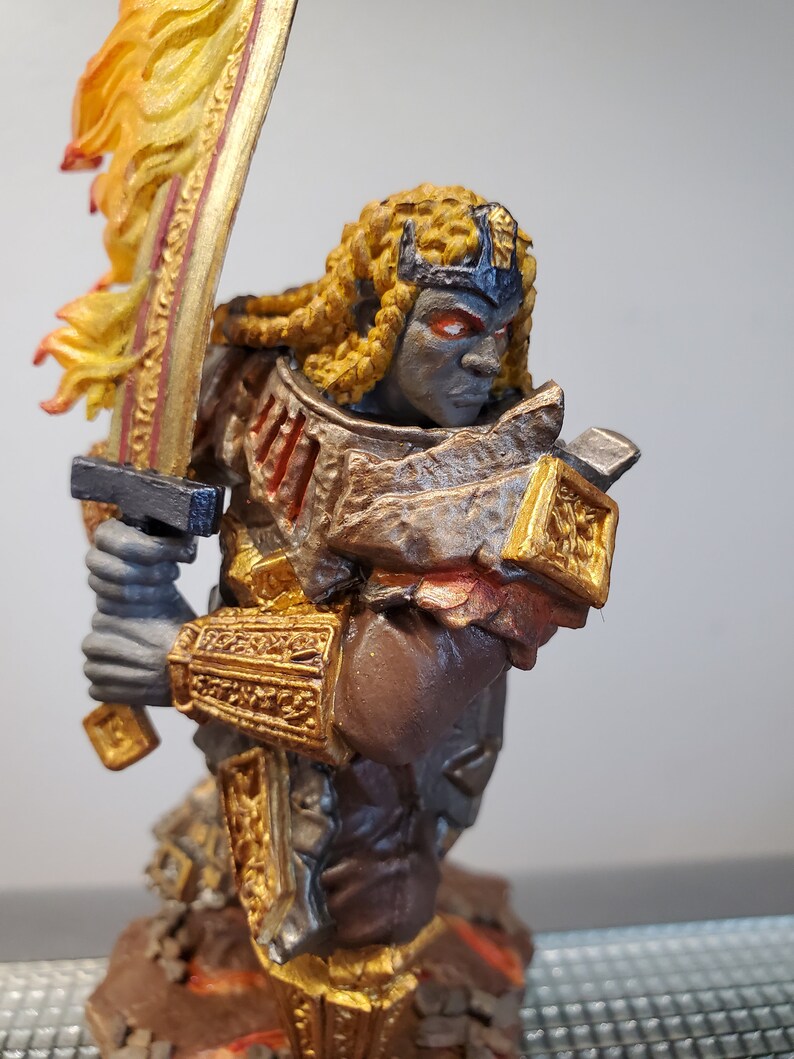 D&D Nolzur's Marvelous Miniatures: Hand Painted Fire Giant - Etsy