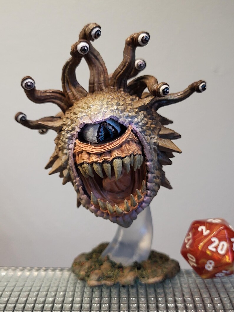 D&D Nolzur's Marvelous Miniatures: Hand Painted Beholder - Etsy