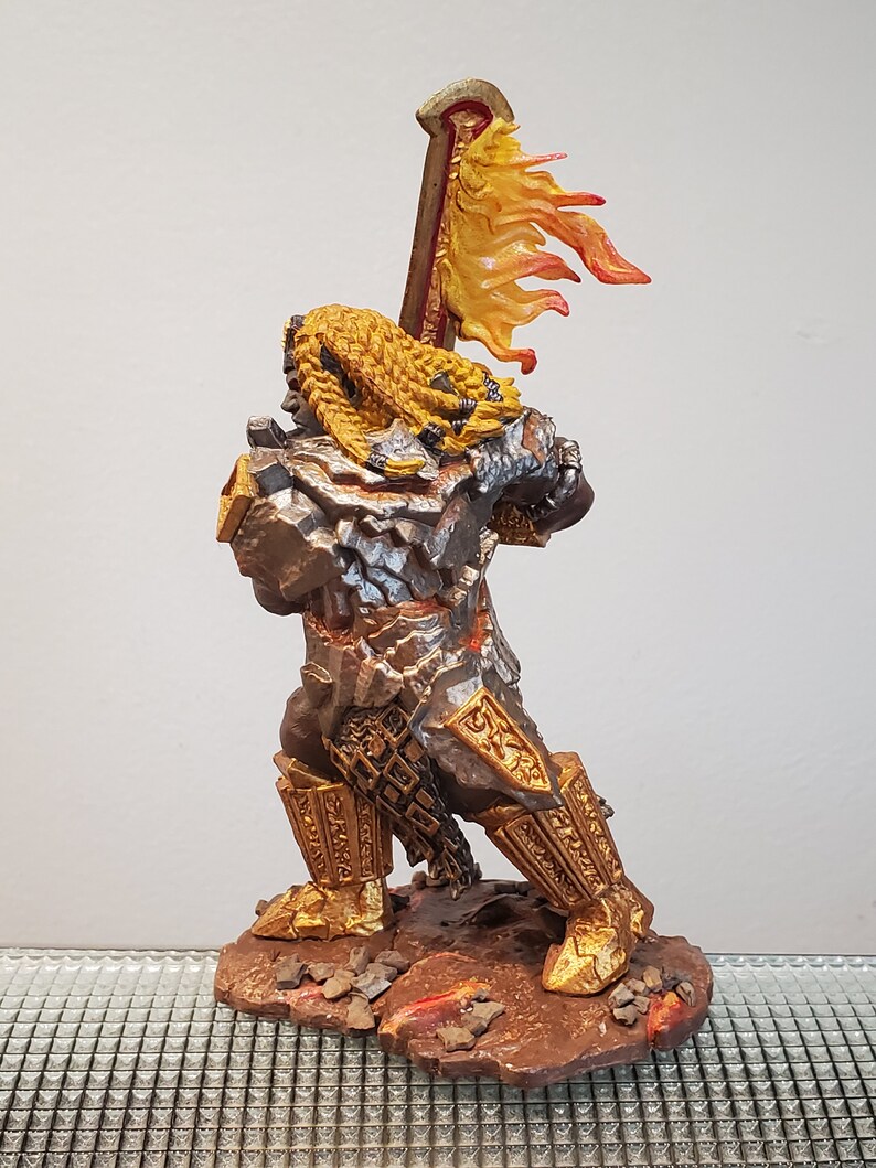 D&D Nolzur's Marvelous Miniatures: Hand Painted Fire Giant - Etsy