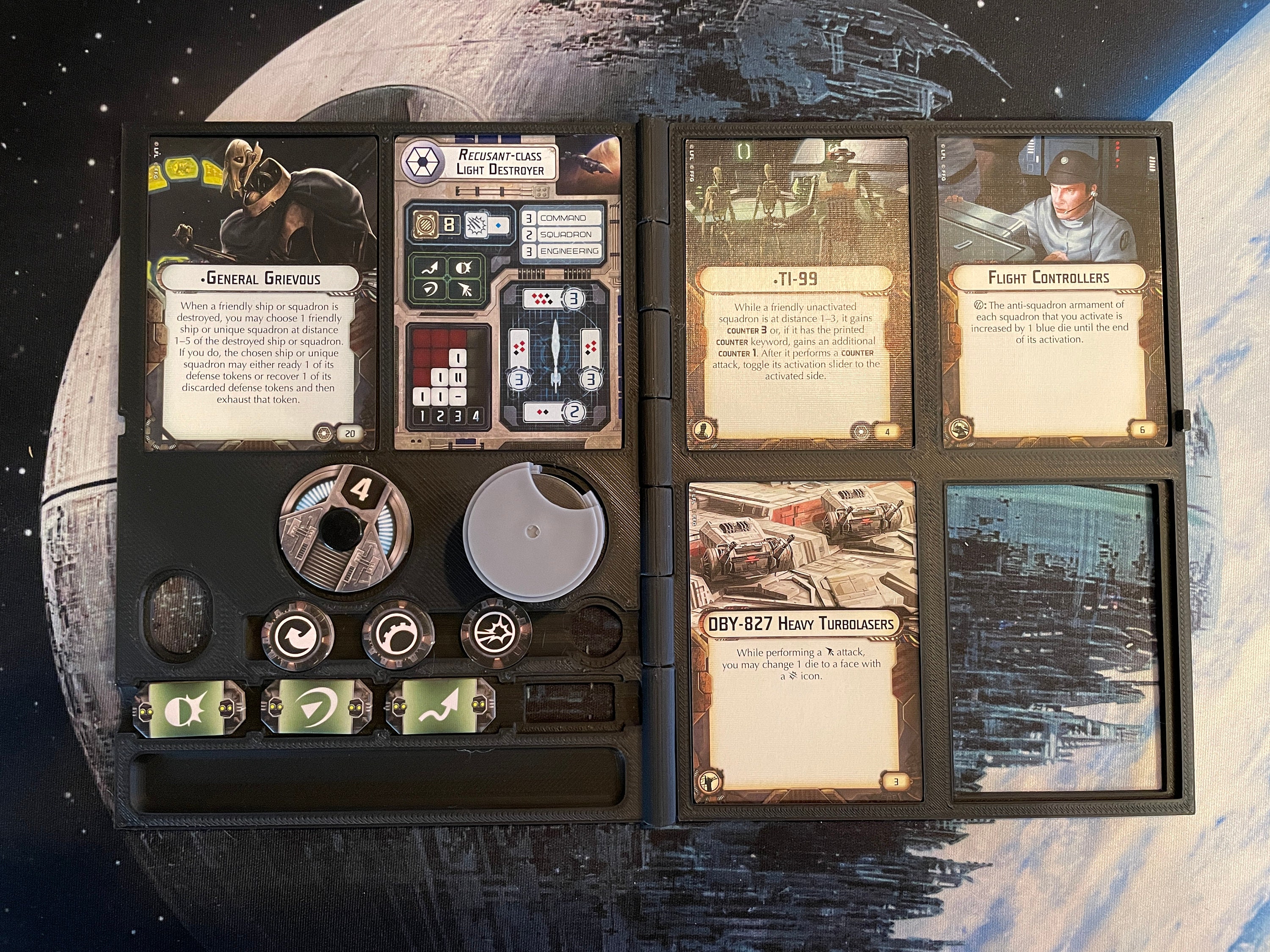 Ship Tray for SW Armada big Ship Card and Big Upgrades - Etsy