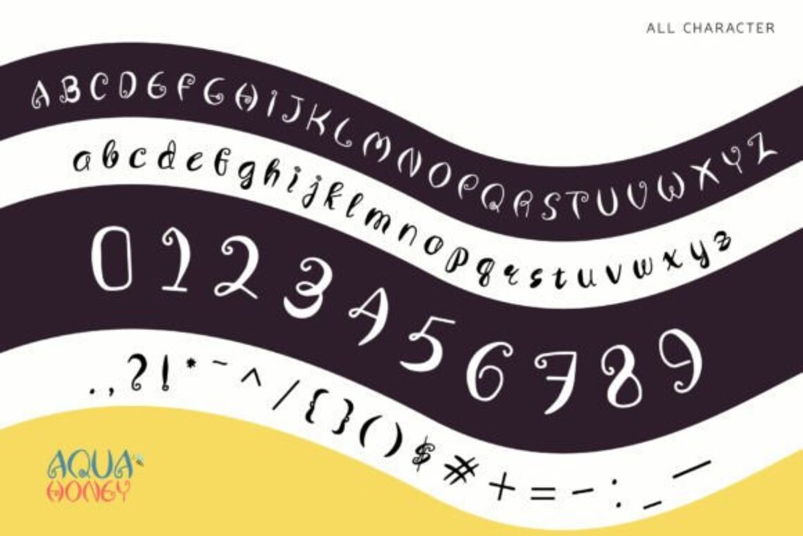 Aqua Honey Font, Thin Font, Cricut Fonts, Casual Font, Modern Font ...