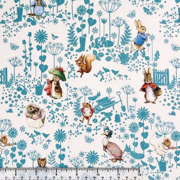 Fabric Peter Rabbit - Etsy
