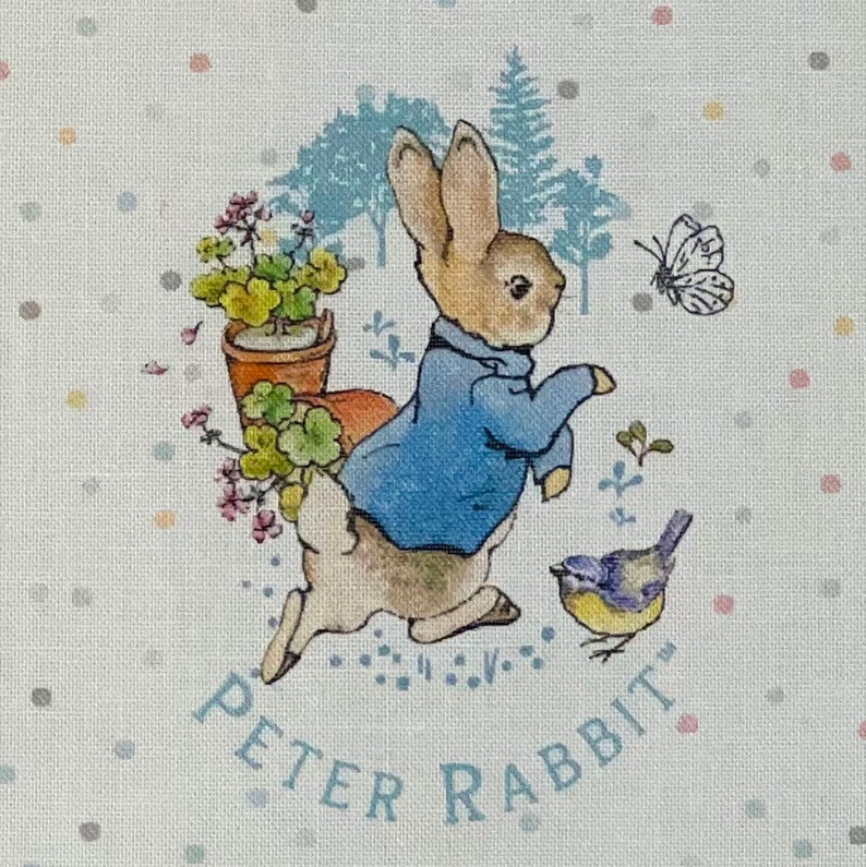 Peter Rabbit Round Pack Cotton Fabric - Etsy