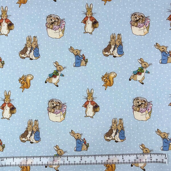 Rabbit Fabric - Etsy