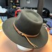 Vintage 100% Wool Felt Fedora | Wide Brim Hat Made in USA | WPL 5923 ...