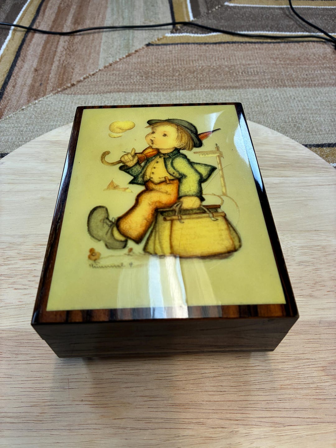 Vintage Reuge Music Box | Blue Danube | Made in Italy With Swiss ...