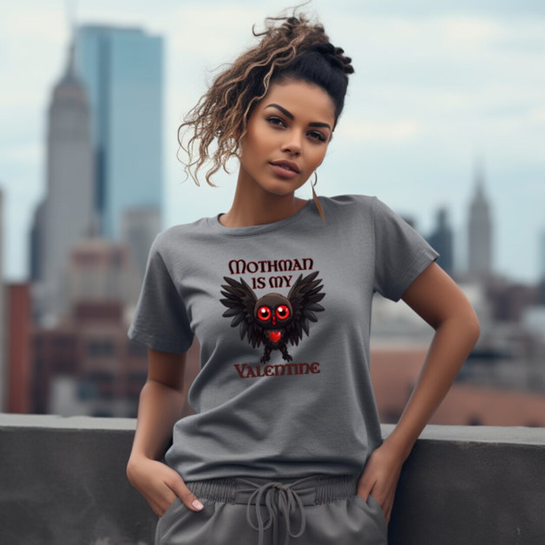 Gothic Mothman Valentine Women's Favorite Tee - Etsy