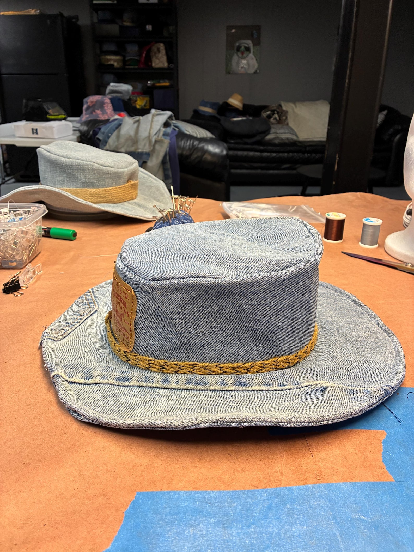 Printable Hat Sewing Pattern PDF, Digital Download, Western Bucket Hat ...