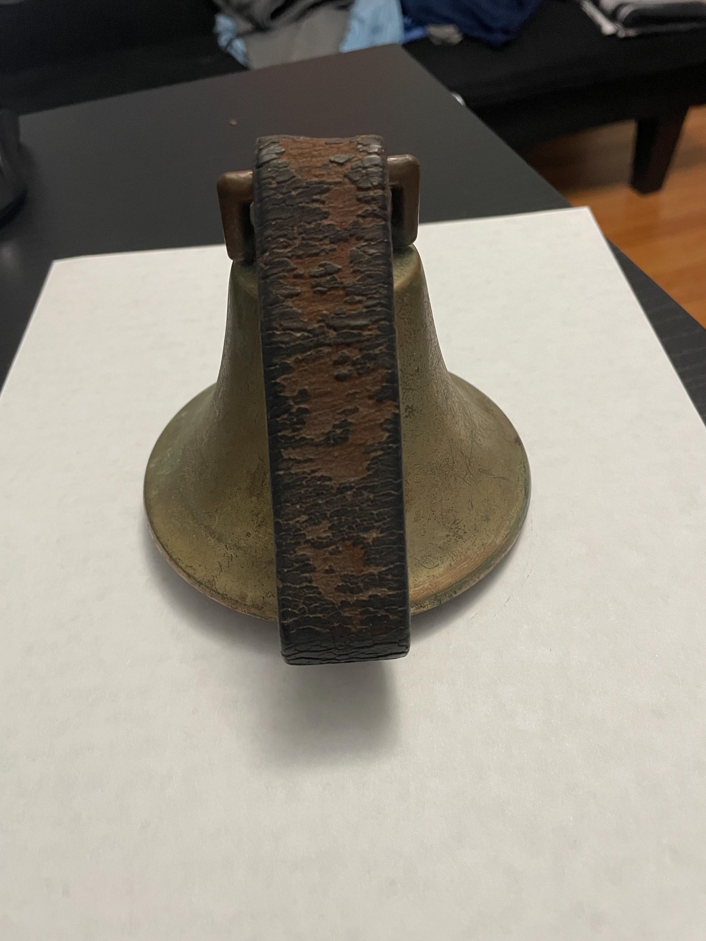Vintage Brass Bell With Leather Strap – Steampunk, Colonial, Antique ...