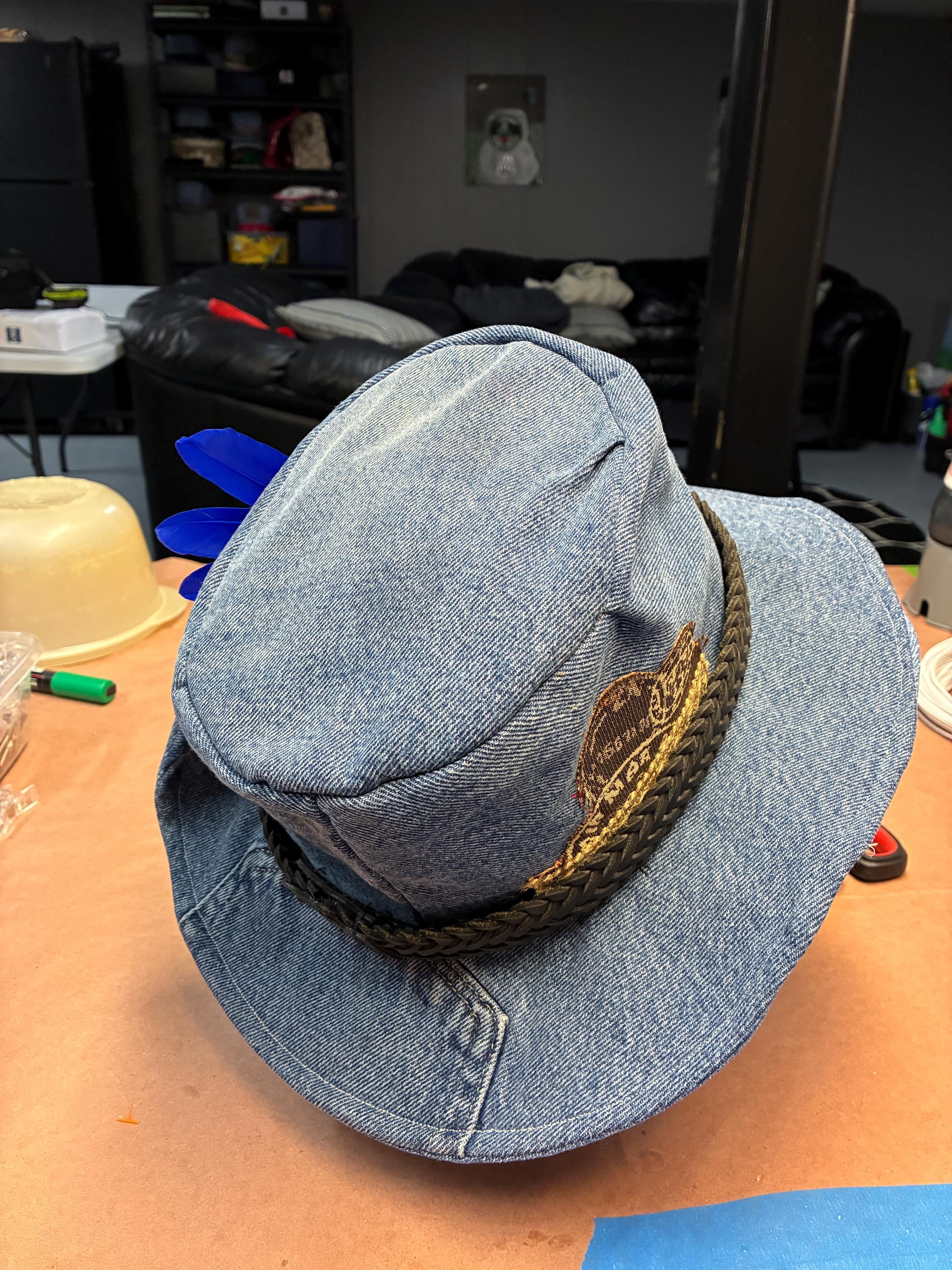 Printable Hat Sewing Pattern PDF, Digital Download, Western Bucket Hat ...