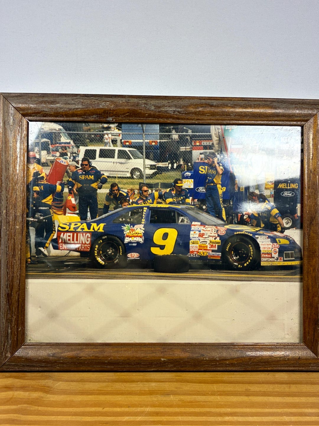 Vintage Racing Framed Photo Set – Indycar, NASCAR, Formula 1 – 1990s ...