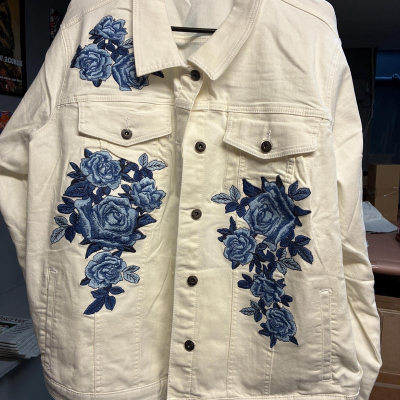 Embellished Jean Jackets - Etsy