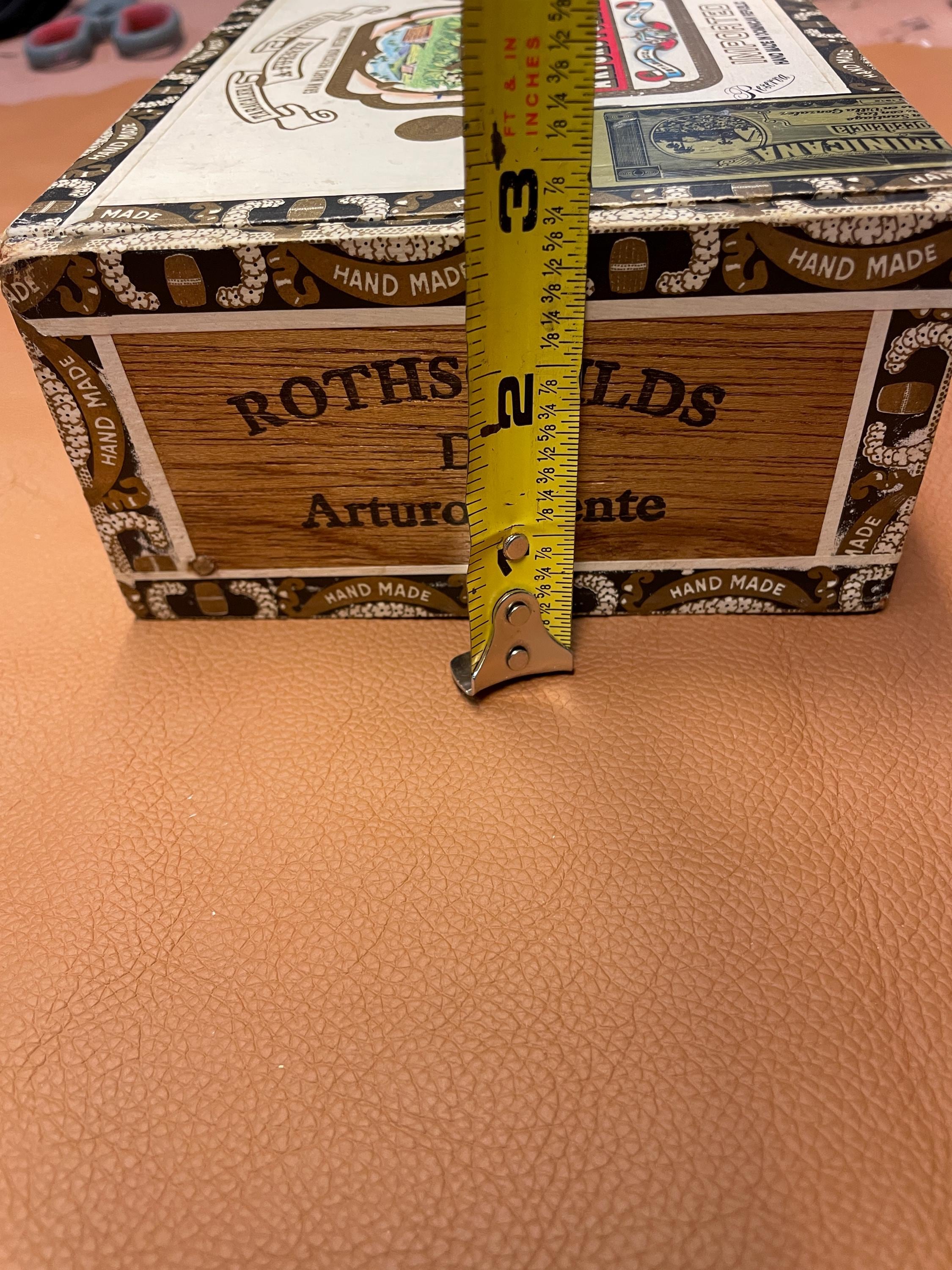 Shut the Cigar Box, Shut the Box Game Made From a Cigar Box. Vintage ...