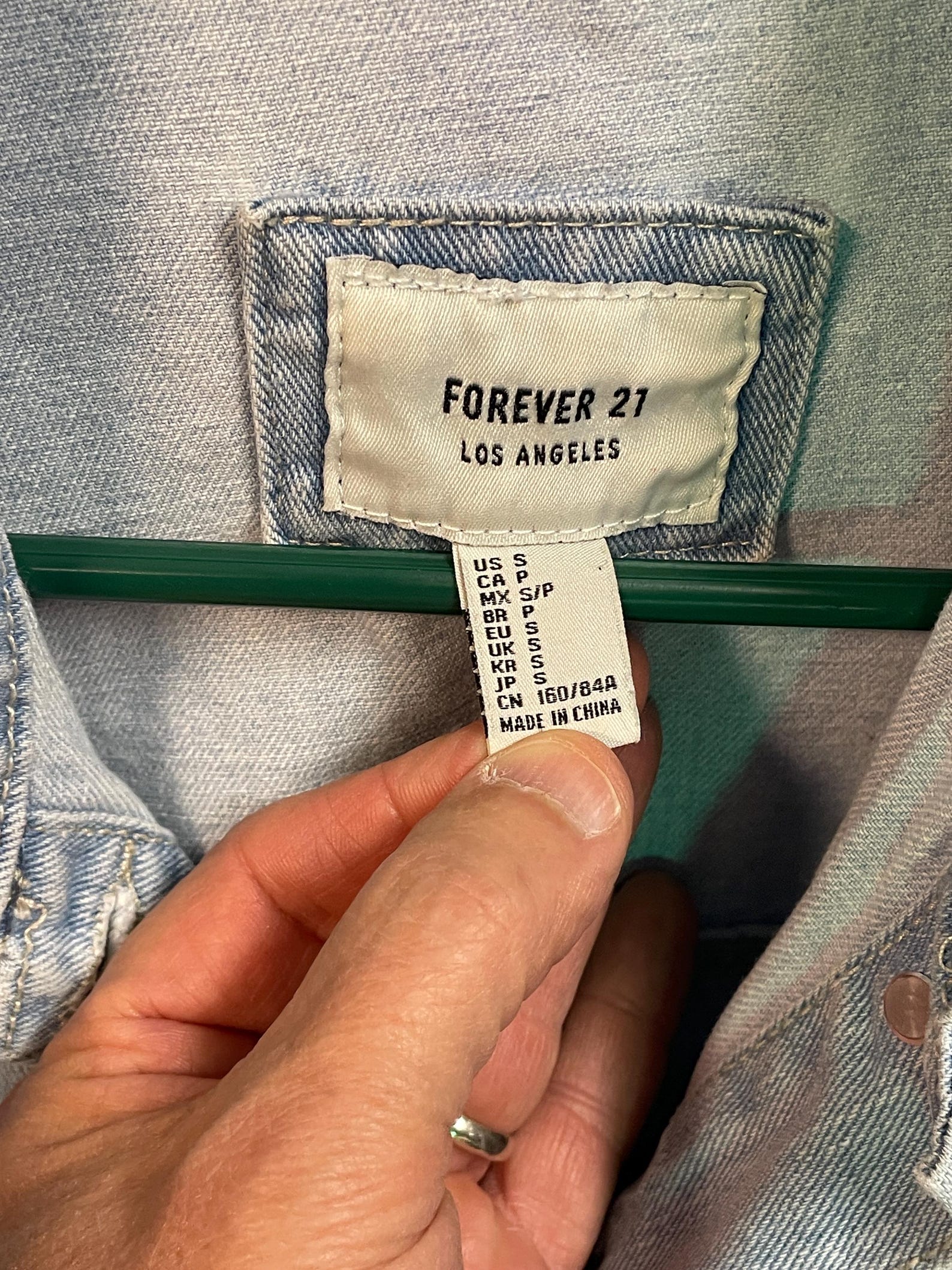 Upcycled Denim Jacket, Southwestern Style Shacket, Cowgirl Jacket ...