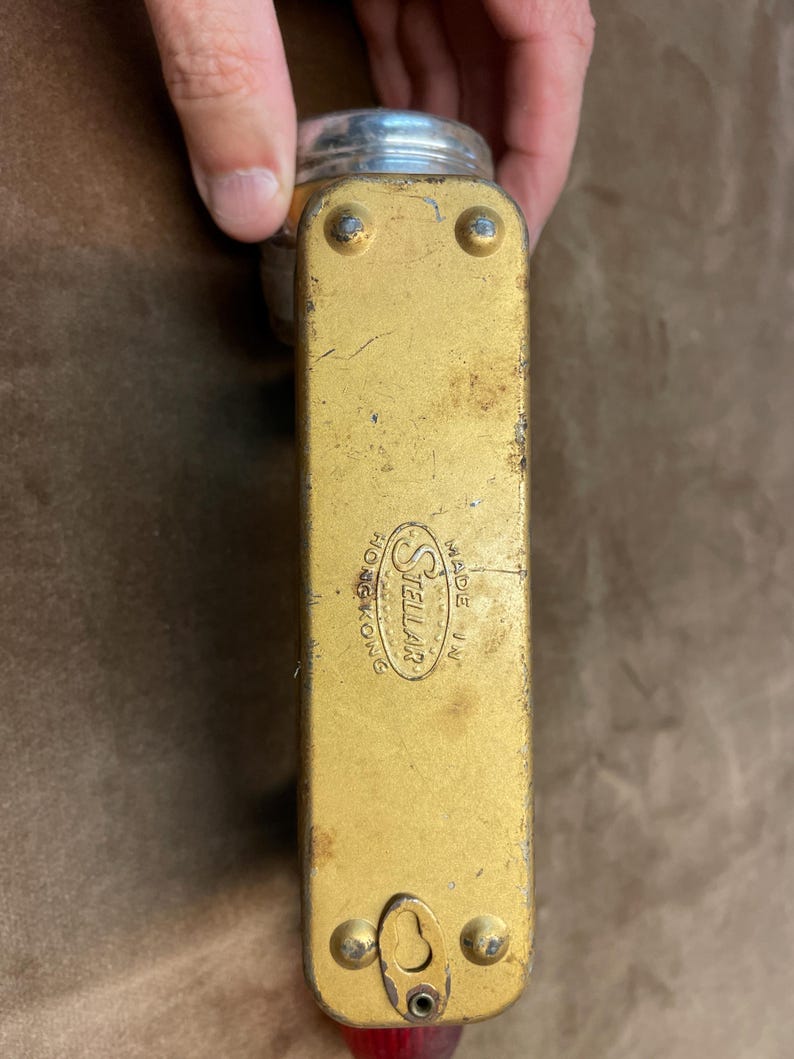 Vintage Flashlight by Stellar, Made in Hong Kong. Great Gift for Him ...