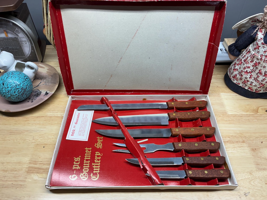 Vintage 1970s 6-piece Gourmet Cutlery Set – Wagon Master XR-6 ...
