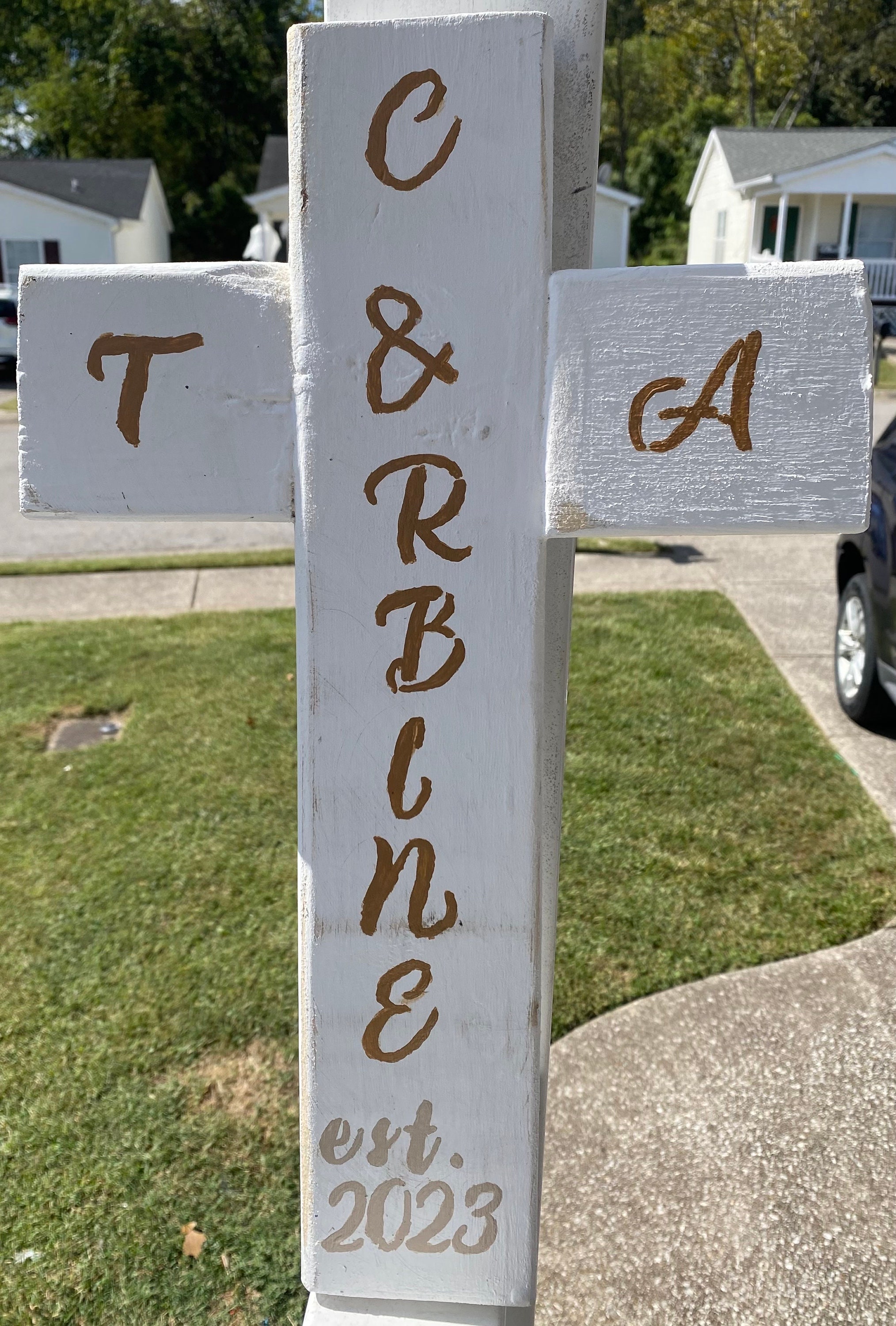 Custom Wooden Cross - Etsy