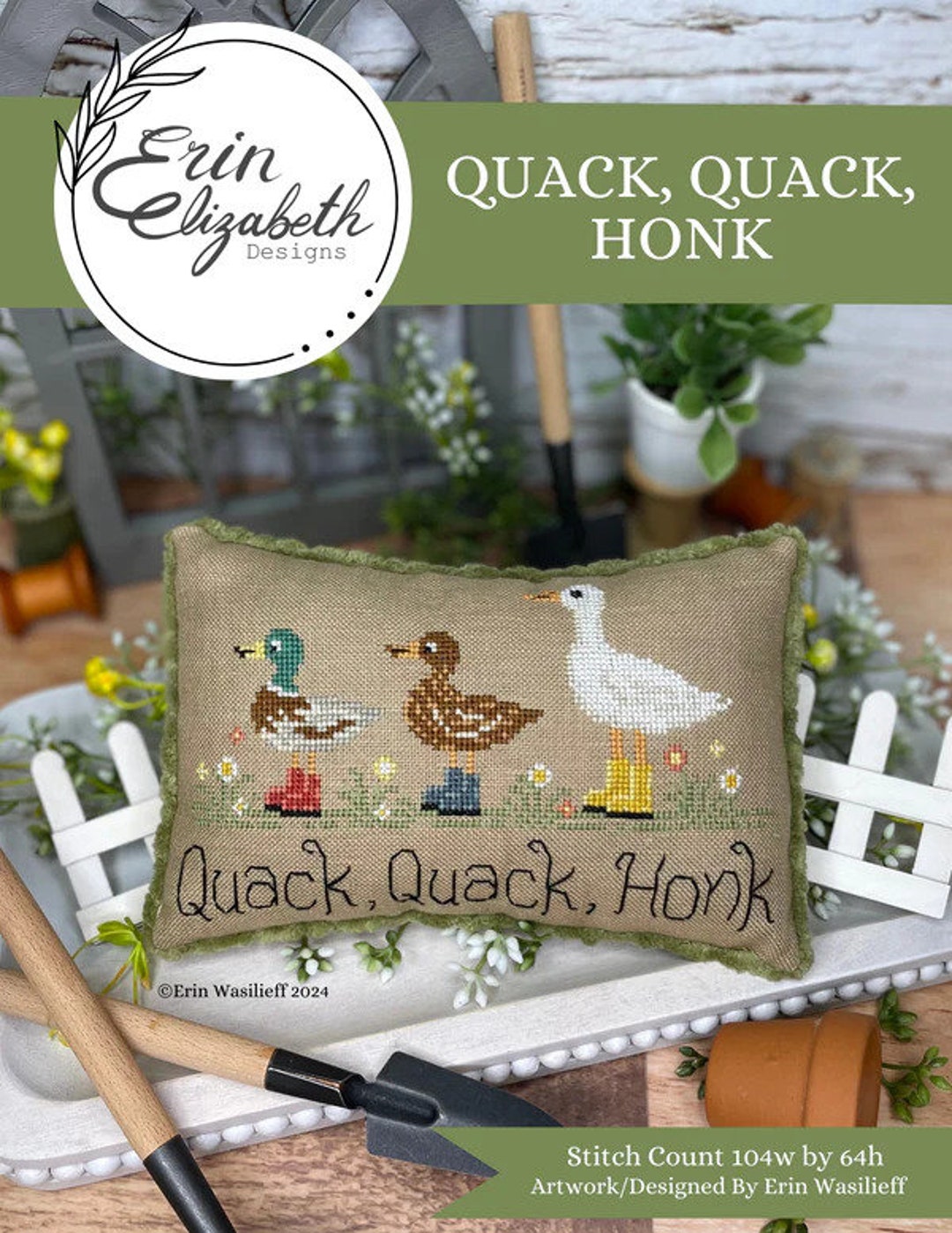 Quack, Quack, Honk by Erin Elizabeth Designs - Paper Pattern - Etsy