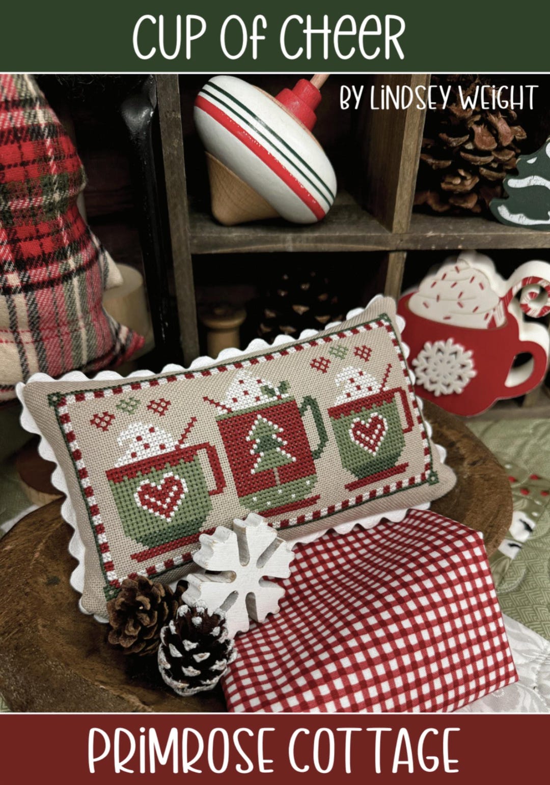 Cup of Cheer by Primrose Cottage Stitches - Cross Stitch Paper Pattern ...