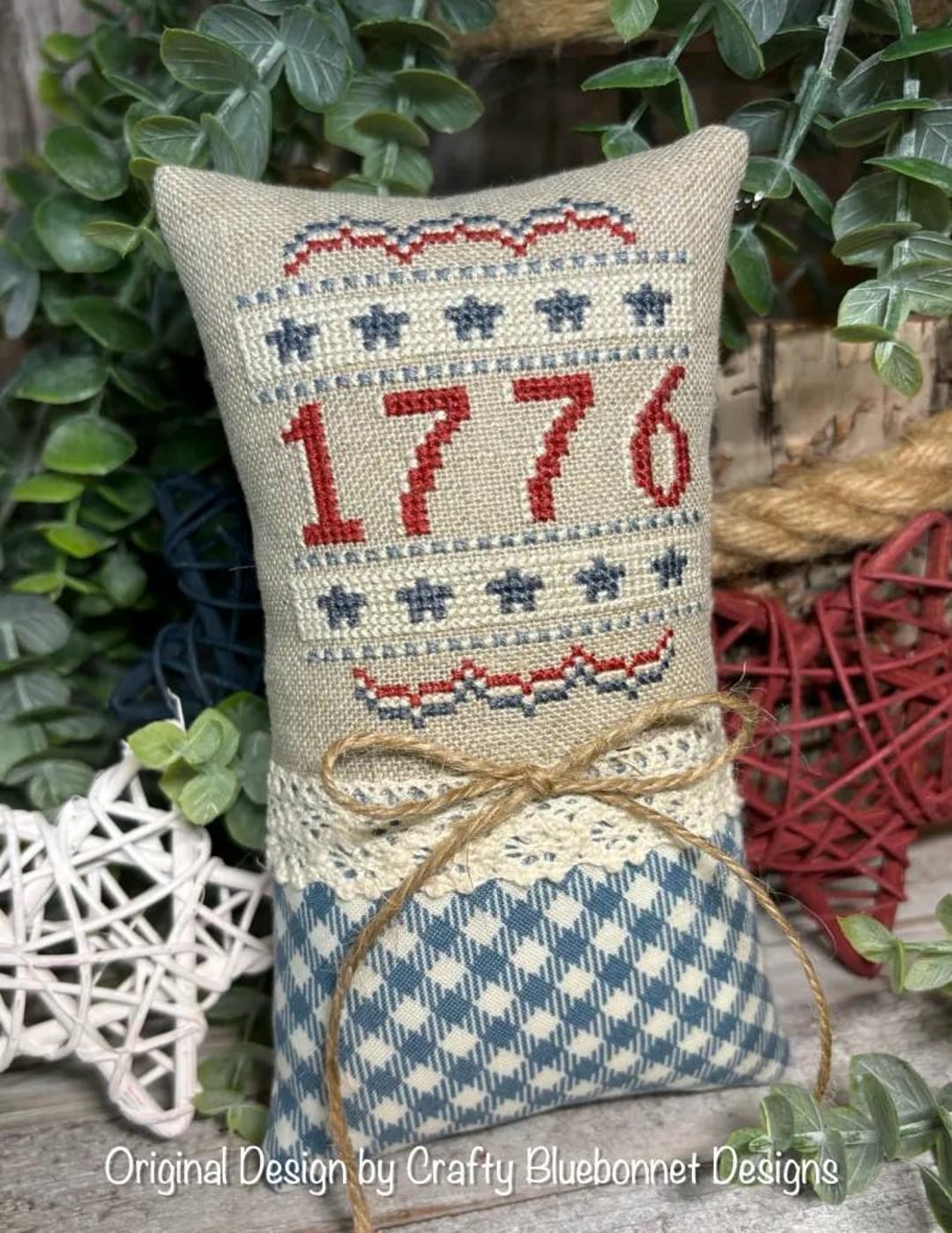 1776 by Crafty Bluebonnet Designs - Cross Stitch Paper Pattern - Etsy