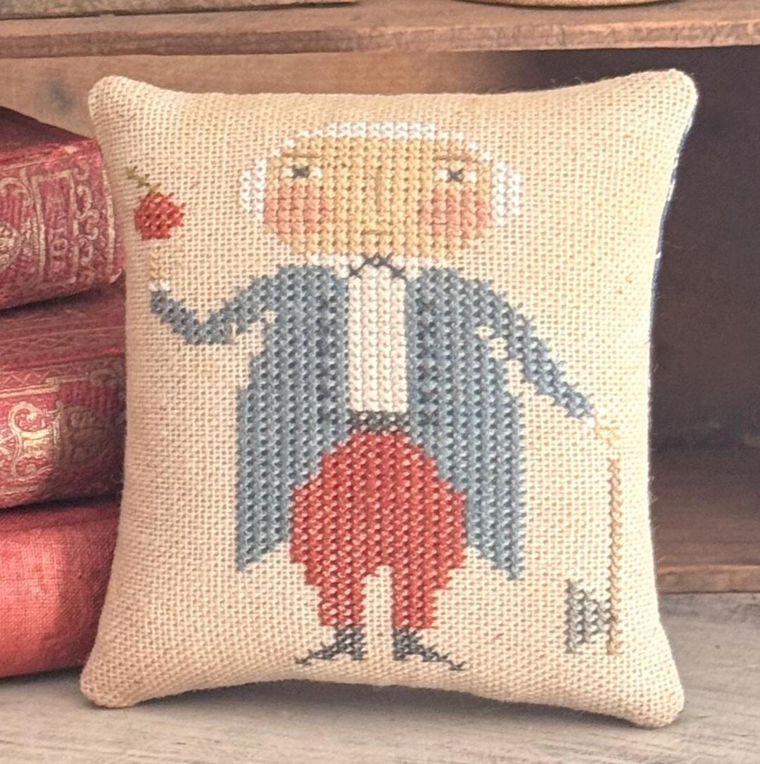 George by Notforgotten Farm - Cross Stitch Paper Pattern - Etsy