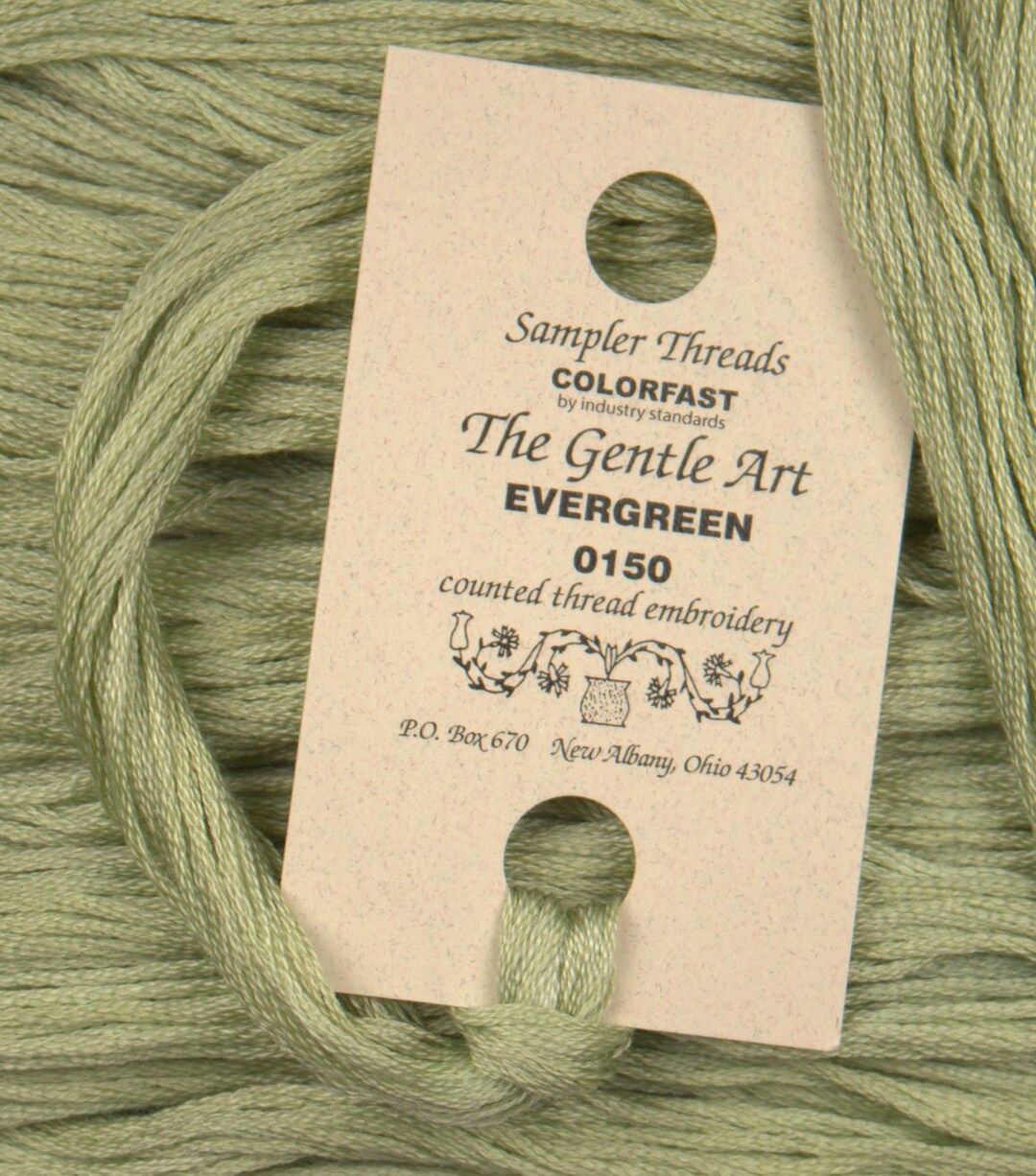 Evergreen #0150 - the Gentle Art Sampler Threads - Etsy