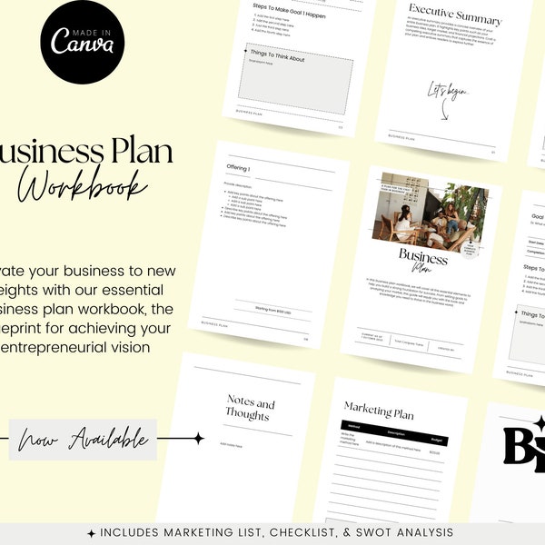 Business Plan Worksheet - Etsy