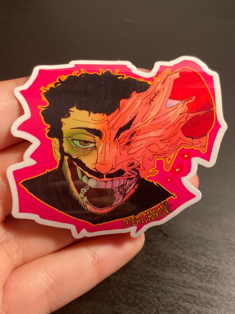 Meat Canyon Fanart Sticker - Etsy