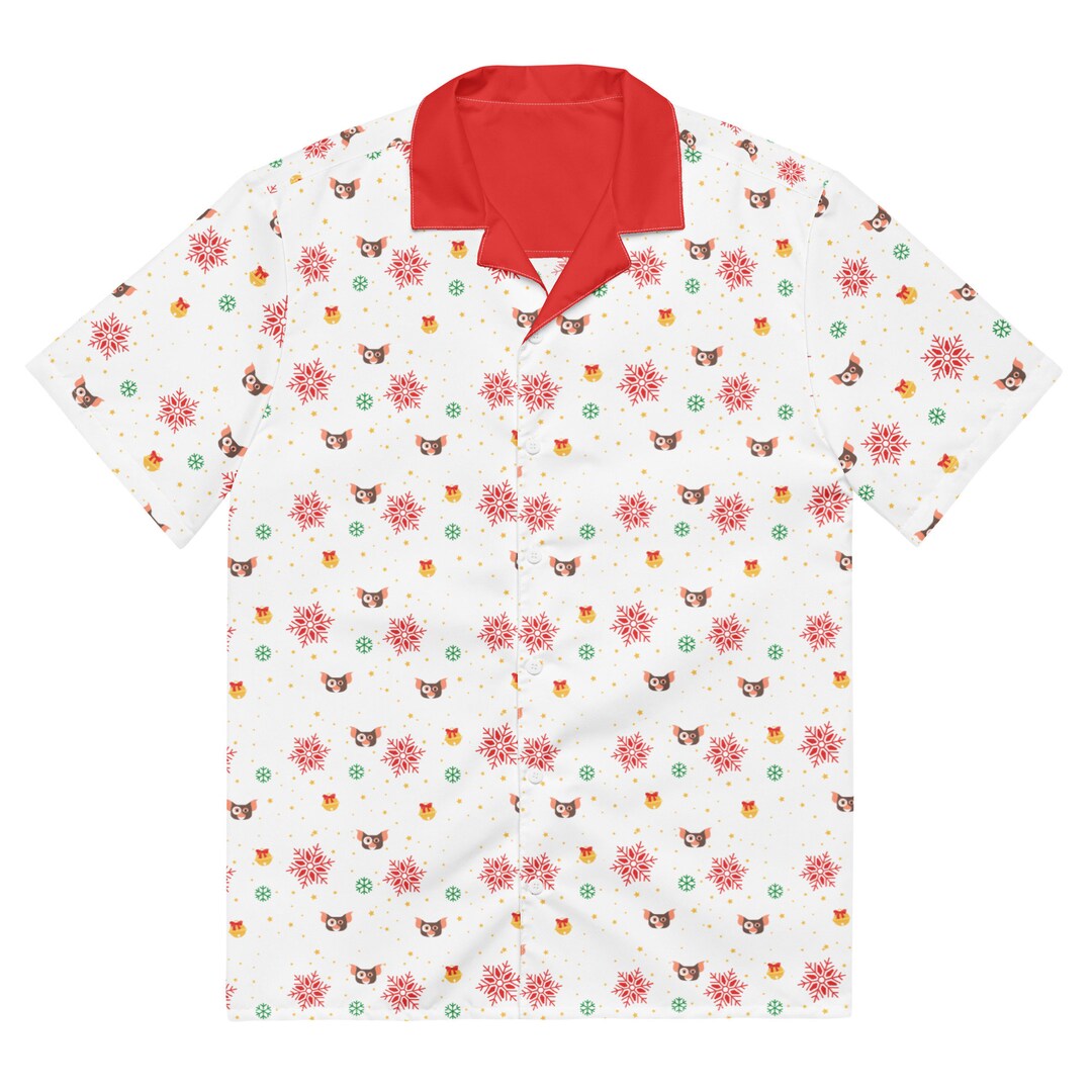 Festive Gremlin Print Shirt - Christmas Apparel for All Genders - Etsy